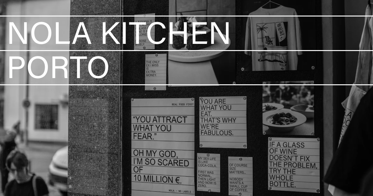 Nola Kitchen Porto | Restaurante Saudável e Brunch no Coração da Cidade